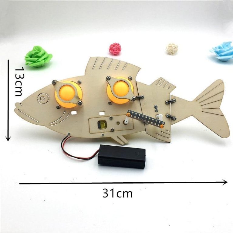 DIY Bionics Electric Mechanical Fish Kit - DIY Kit 123