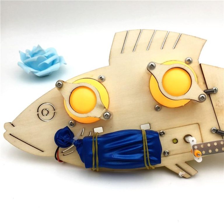 DIY Bionics Electric Mechanical Fish Kit - DIY Kit 123